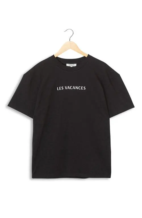 GOTTEX Printed Oversized T-shirt - Black