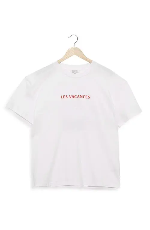 GOTTEX Printed Oversized T-shirt - White/red