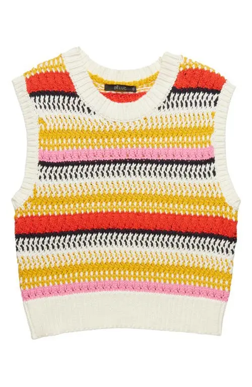 Deluc Déluc. Moura Stripe Sweater Vest
