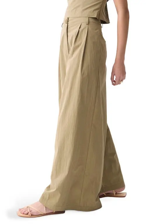 Deluc Déluc. Louna Pleated Wide Leg Pants