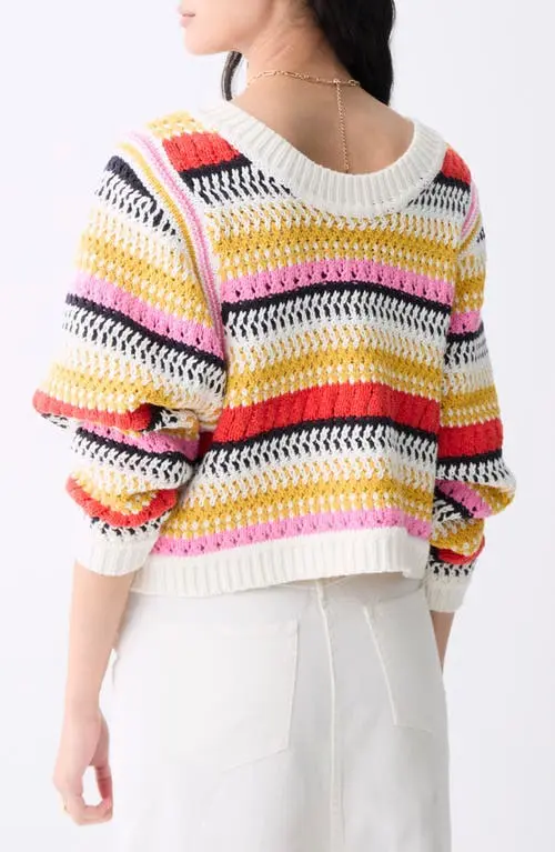 Deluc Déluc. Ponte Stripe Reversible Cardigan