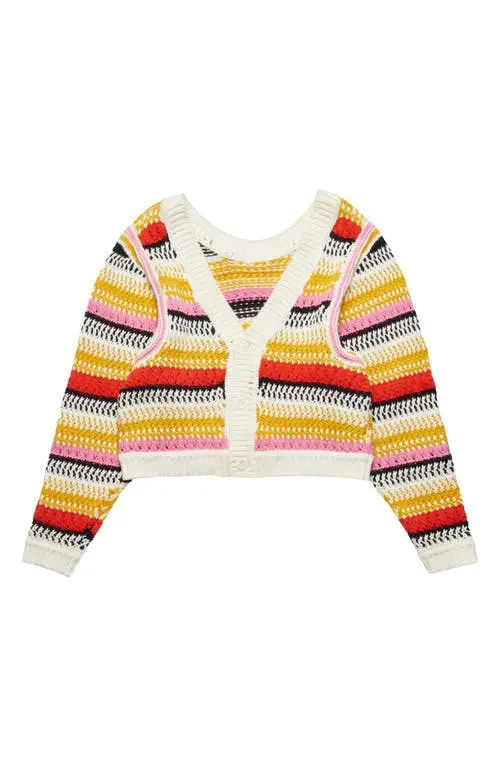 Deluc Déluc. Ponte Stripe Reversible Cardigan