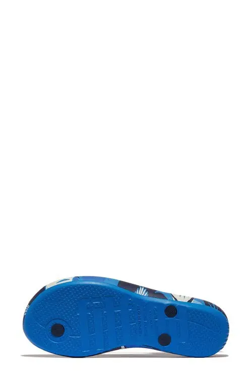 Fitflop Iqushion™ Flowerz Flip Flop - Bondi Blue Mix