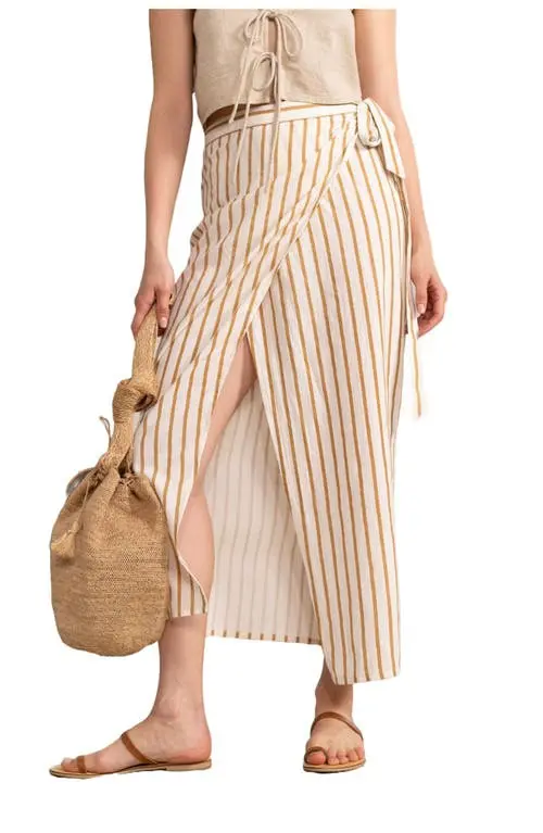 BEACH LIFE BY GOTTEX Resort Wrap Swim Cover Up Skirt - Multi/must