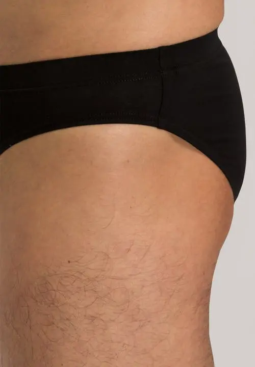 Hanro Cotton Sensation Cotton Brief - Black