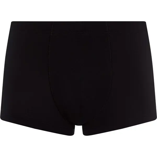 Hanro Cotton Sensation Cotton Boxer Brief - Black