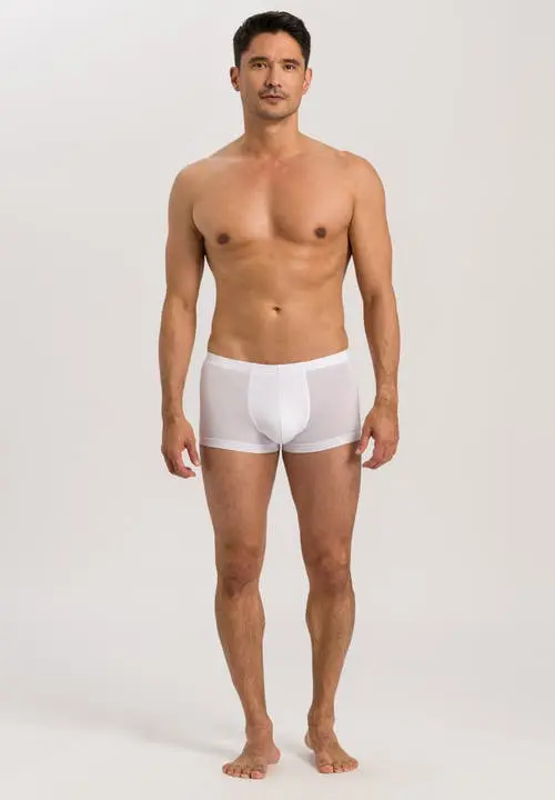 Hanro Cotton Sensation Cotton Boxer Brief - White