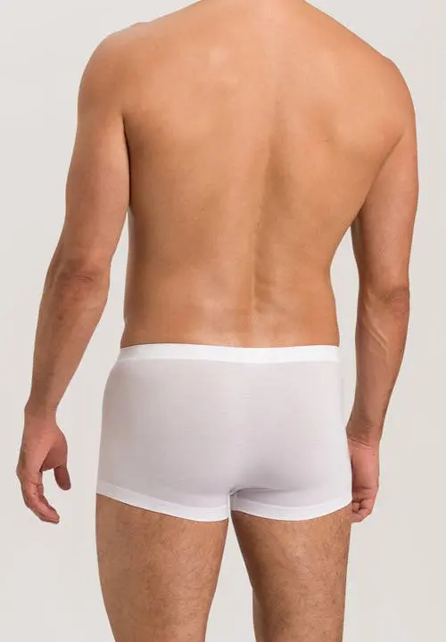 Hanro Cotton Sensation Cotton Boxer Brief - White