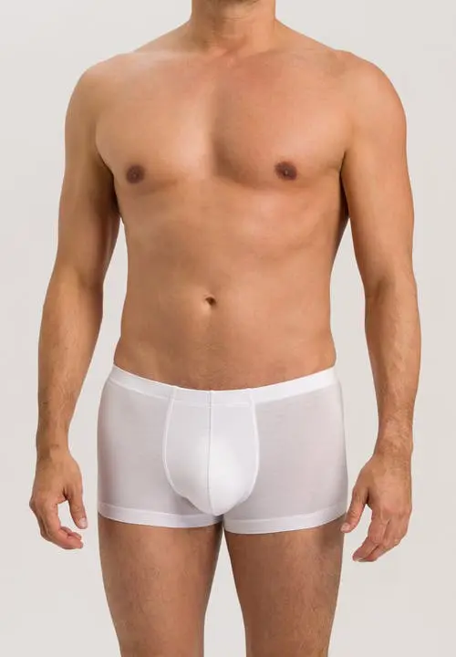 Hanro Cotton Sensation Cotton Boxer Brief - White