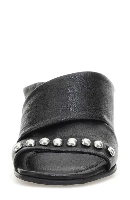 A.S.98 Merlin Studded Sandals - Black