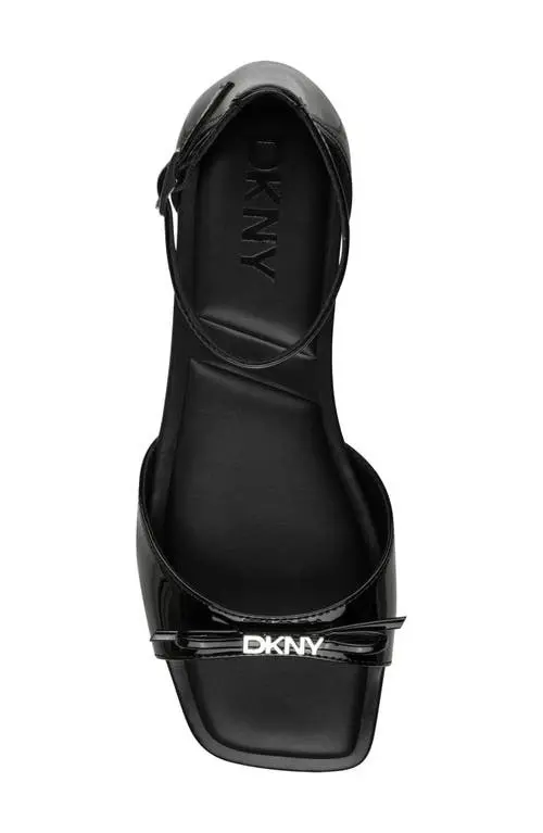 Dkny Dazey Ankle Strap Sandal - Black