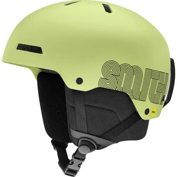SMITH Round Contour Fit Snow Helmet With Mips - Matte Serpentine