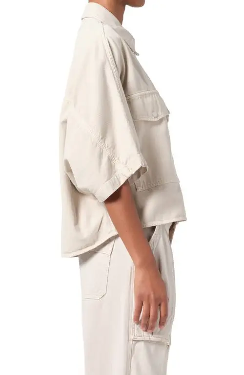 AGOLDE Taron Denim Shirt - Scone
