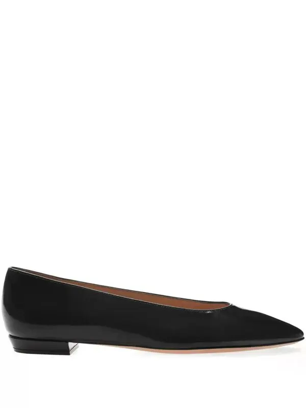 GIANVITO ROSSI Amelia Ballerinas - Black