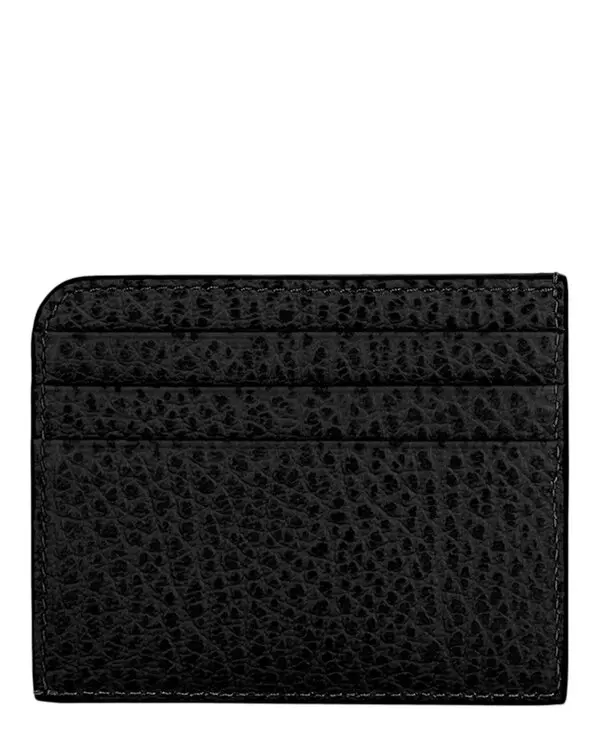 MAISON MARGIELA Stitched Card Holder - Black