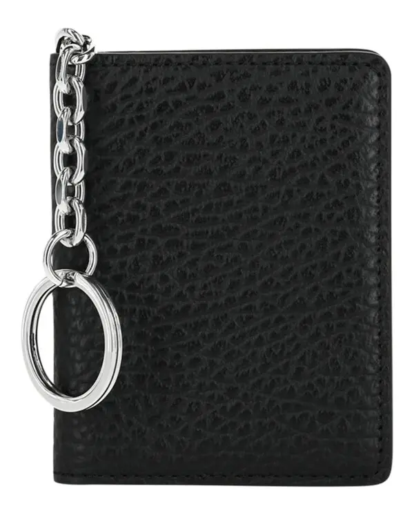 MAISON MARGIELA Keychain Card Holder - Black