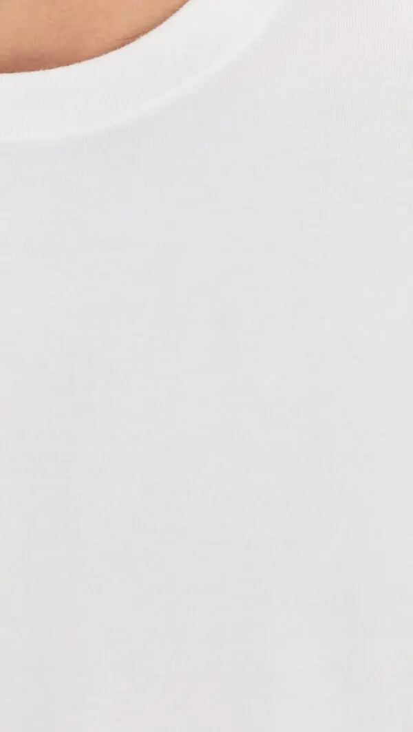 Theory Light Bilen Knit Soris Tee - White