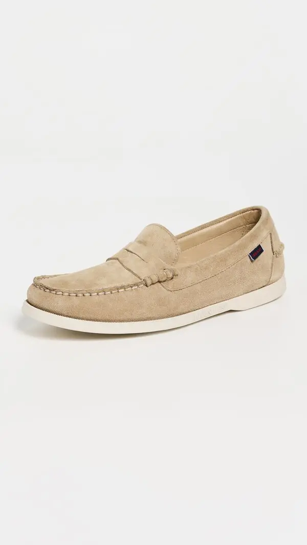 SEBAGO Dan Boat Shoes - Beige Camel