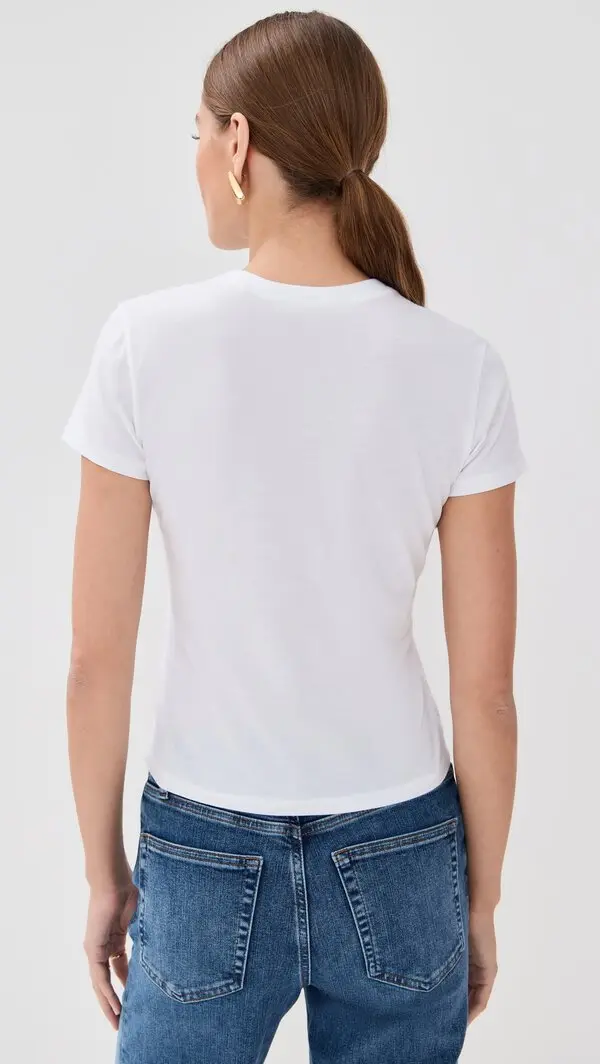 FRAME The Baby Tee - White