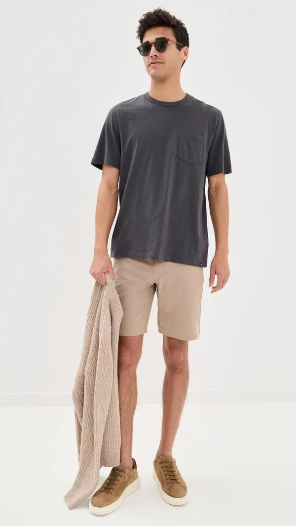 Faherty Brand Sunwashed Pocket Tee