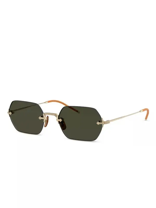 Oliver Spencer Tk-13 Sunglasses - Gold
