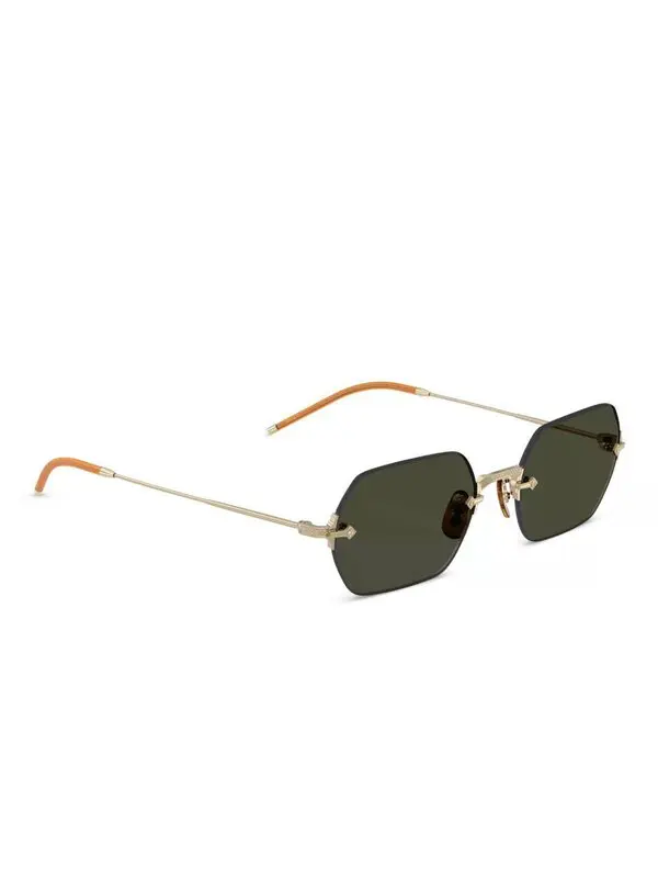 Oliver Spencer Tk-13 Sunglasses - Gold