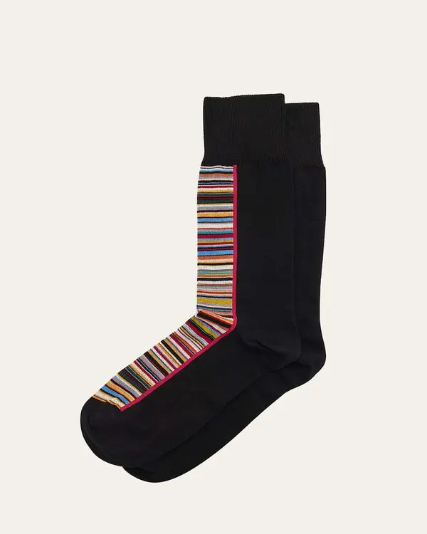 Paul Smith Signature Stripe Crew Socks - 92 Multi