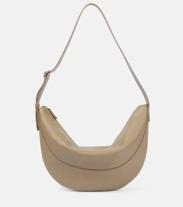 THE ROW Jouve Small Leather Shoulder Bag