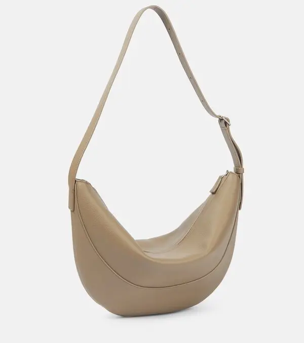 THE ROW Jouve Small Leather Shoulder Bag