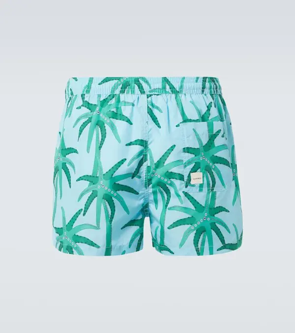 Jacquemus Puntini Printed Swim Trunks