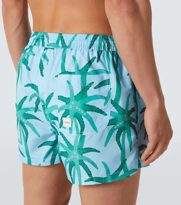 Jacquemus Puntini Printed Swim Trunks