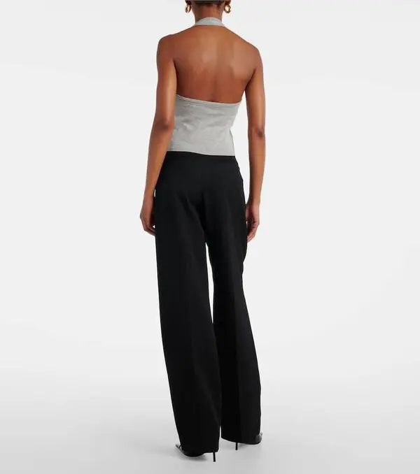 NILI LOTAN Britt Halterneck Top