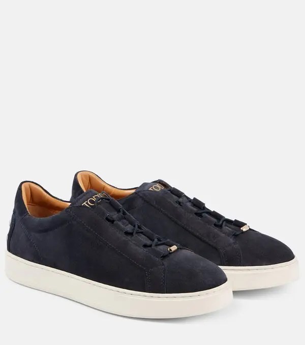 TOD'S Suede Sneakers - Blue