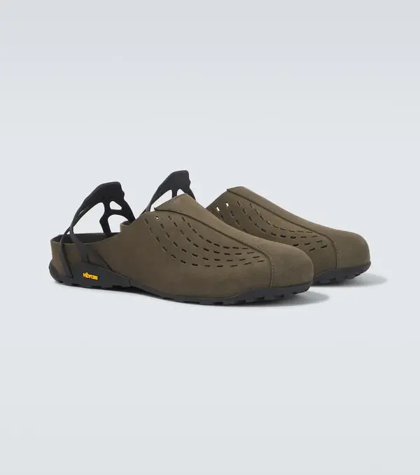 ROA Fedaia Leather Mules - Brown