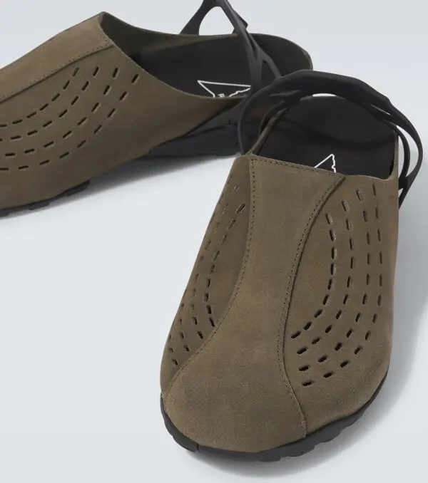 ROA Fedaia Leather Mules - Brown