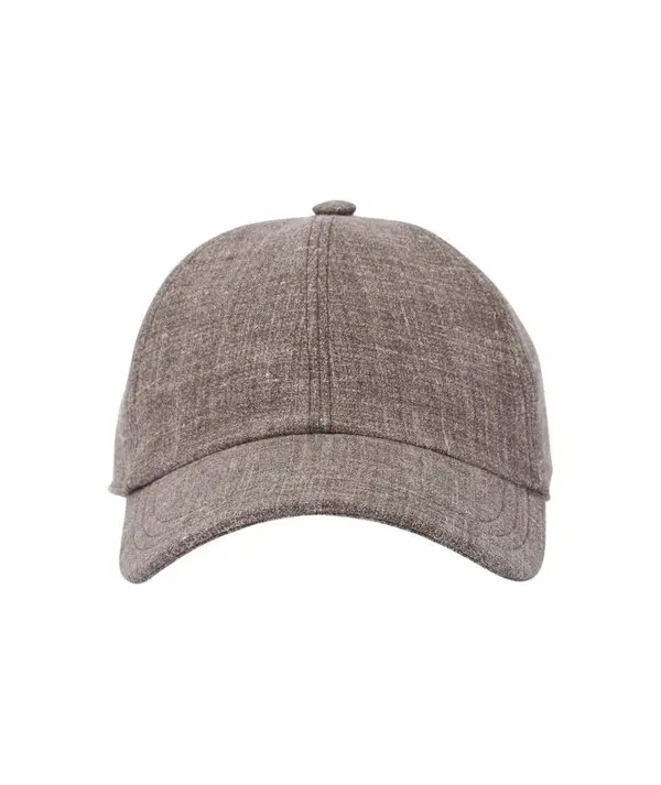 THE ROW Caspian Baseball Cap - Grey
