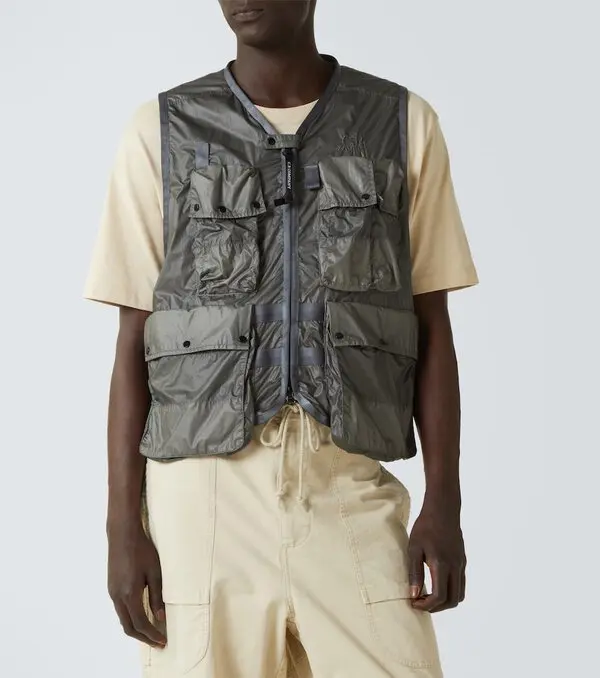 C.P. COMPANY Cs Ii Logo Technical Vest - Grey