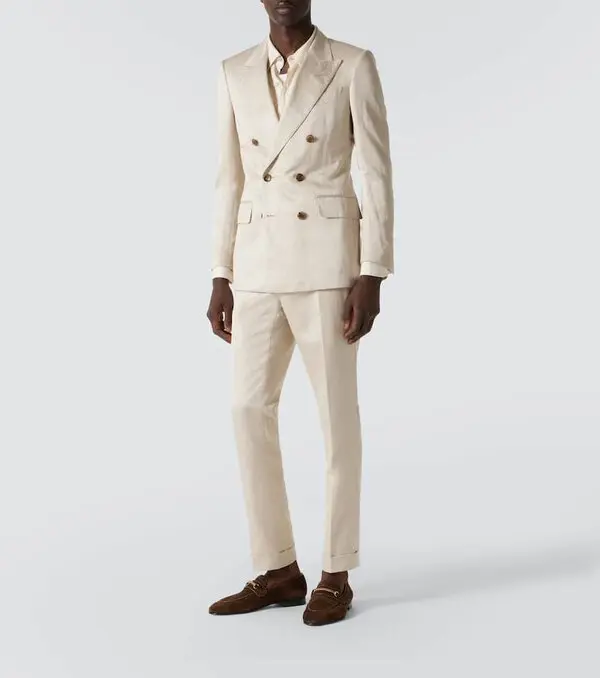 TOM FORD Silk And Linen Twill Suit
