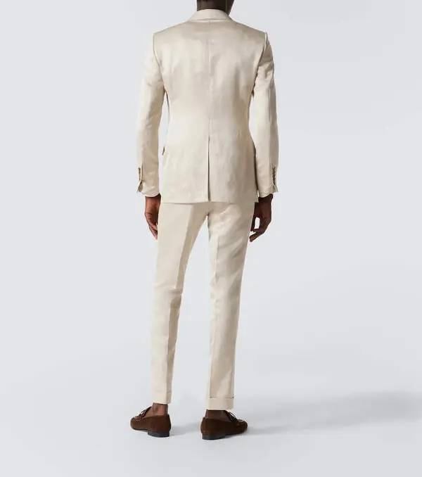 TOM FORD Silk And Linen Twill Suit