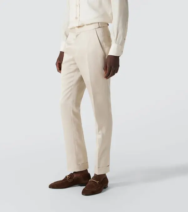 TOM FORD Silk And Linen Twill Suit