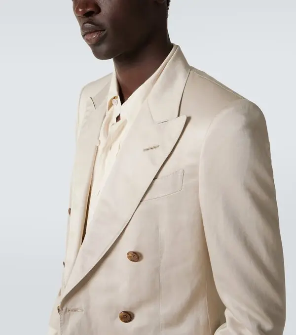 TOM FORD Silk And Linen Twill Suit