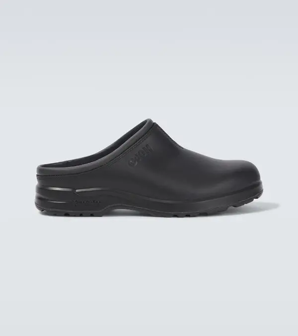 Comme Des Garçons Leather Mules