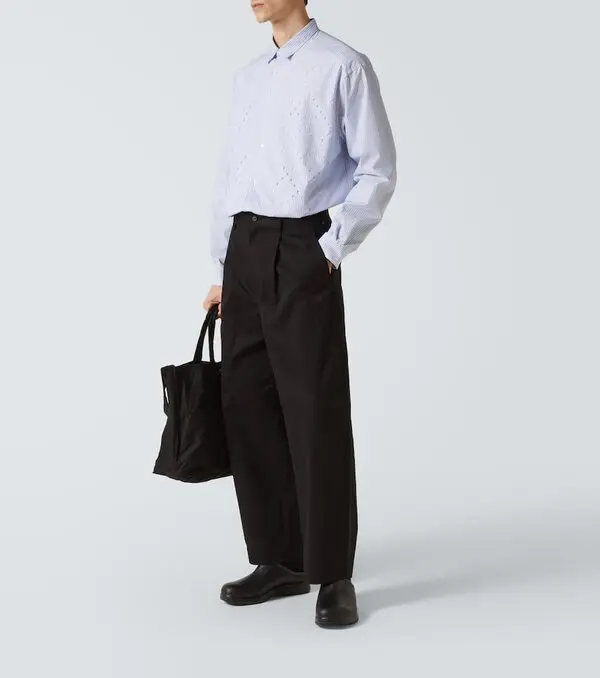 Comme Des Garçons Leather Mules
