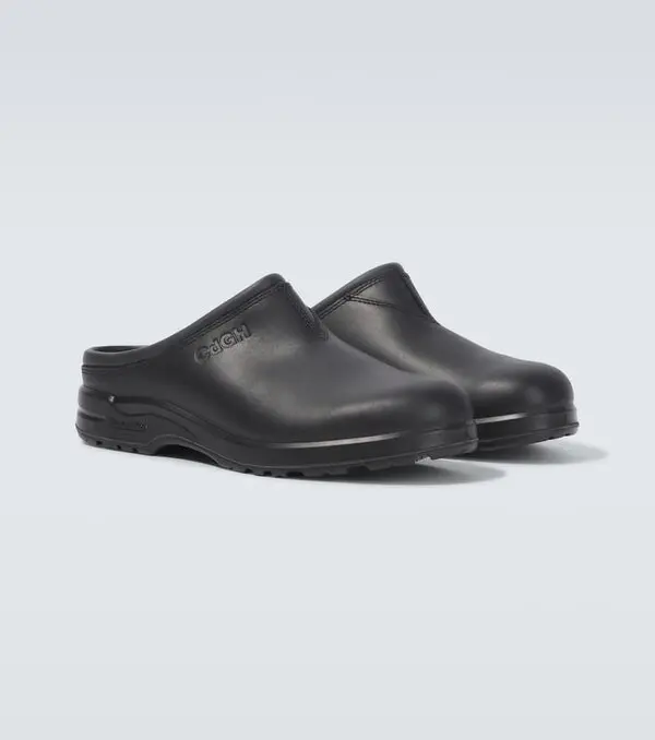 Comme Des Garçons Leather Mules