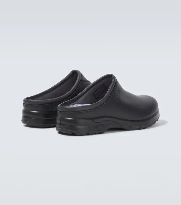 Comme Des Garçons Leather Mules