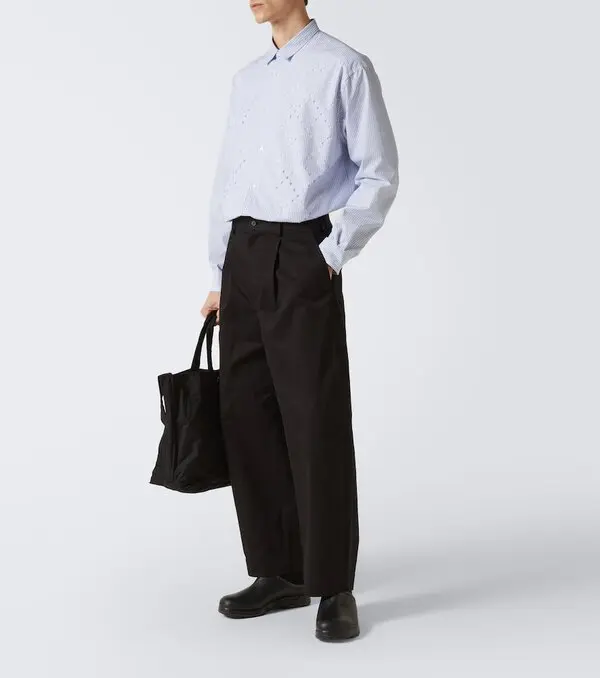 Comme Des Garçons Leather Mules