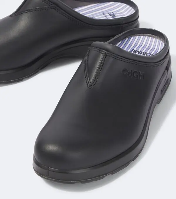 Comme Des Garçons Leather Mules