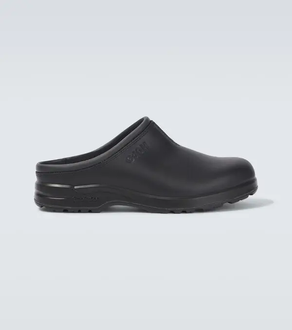 Comme Des Garçons Leather Mules