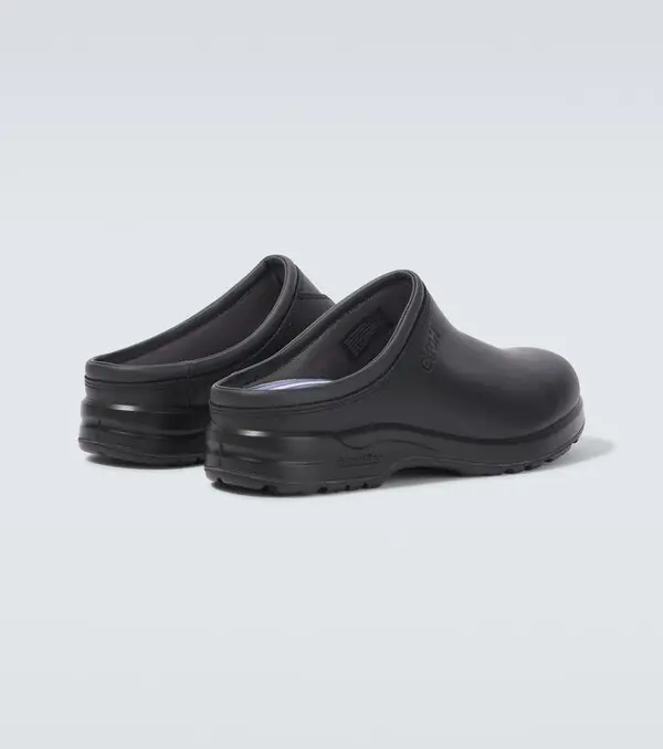 Comme Des Garçons Leather Mules