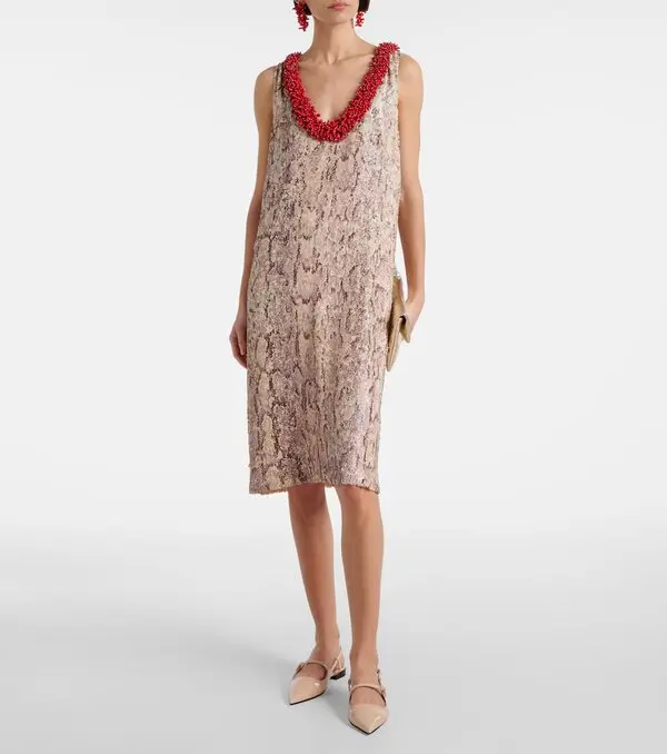 JIMMY CHOO Didi Slingback Flats - Pink